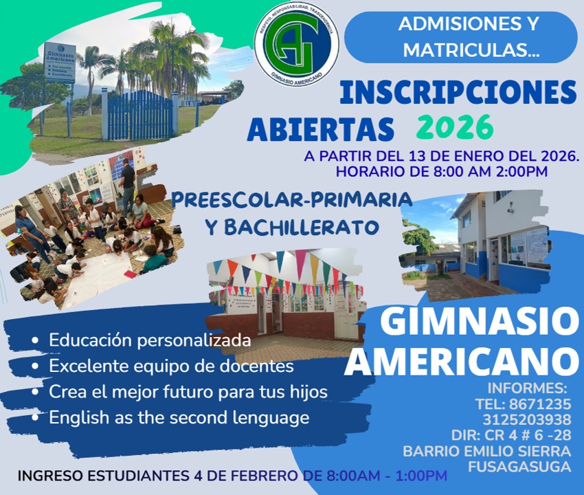 GIMNASIO AMERICANO - Plataforma Webcolegios